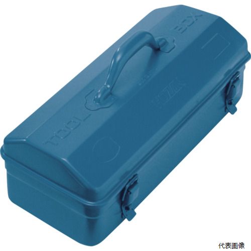 【特長】 ●オーソドックスで軽便なスチール製工具箱です。 【用途】 ●作業工具の収納。 【仕様】 ●色：ブルー ●外形寸法(mm)間口：433 ●外形寸法(mm)奥行：168 ●外形寸法(mm)高さ：174 ●有効内寸(mm)間口：408 ...