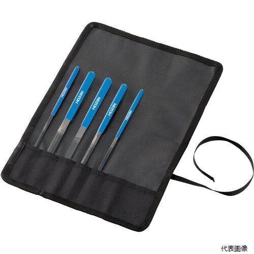 【特長】 ●上目58の汎用的なヤスリセットです。 【用途】 ●各種金属・樹脂などへの研削加工。 【仕様】 ●全長(mm)：185 ●刃長(mm)：85 ●セット入数(本)：5 ●仕上がりタイプ：5本組上目58 ●ヤスリ目：上目58 ●硬度：...