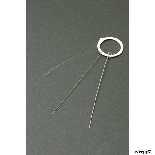 【特長】 ●ノズル孔などのメンテナンス用ステンレス線です。 【仕様】 ●サイズ(mm)：0.1φ×60/0.4φ×90/0.7φ×90 【材質／仕上】 ●ステンレス 【入数】 ●1個 他のサイズはこちら 在庫のない商品は検索に表示されない場...