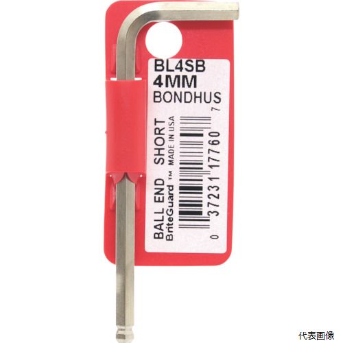 【特長】 ●斜めからでも作業できるボールポイントL-レンチです。 ●材質は硬度が高いプロテニアム合金鋼［［R上］］を使用しています。 【用途】 ●斜めからの作業に最適。 ●ボルトの早回しに。 【仕様】 ●対辺寸法(mm)：4 ●首下寸法(m...