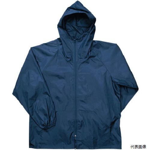 【特長】 ●泥、風、汚れから体をガードします。 ●はっ水加工を施しています。（本製品をレインウェアとしては使用できません。） ●前開きパンツ（2212）ナイロンパンツ(2204)とセットアップで着用できる前開きヤッケです。 ●深めにかぶれる...
