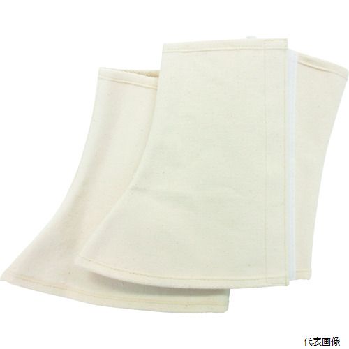 【特長】 ●丈夫な帆布を使用したスタンダードタイプです。 ●マジックテープ加工でサイズ調整が可能です。 【用途】 ●ズボンの裾の巻き込み防止。 ●鉄鋼業、造船業など。 【仕様】 ●色：ホワイト ●サイズ：LL ●全長(cm)：22 ●厚さ(...
