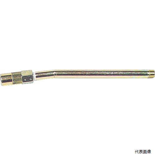 【特長】 ●ハイドロリックニップル用です。 【用途】 ●ハイドロリックニップル用。 【仕様】 ●全長(mm)：185 ●ノズル接続ねじ：R1/8 ●適合機種：YAMADAグリースガンシリーズ ●タイプ：ノズル外径φ17 ●ノズル外径：φ17...