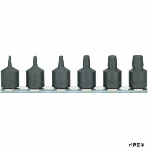 【特長】 ●破損ボルトの抜き取り用です。 ●破損ボルトに下穴をあけ、ボルトツイスターを食い付かせて抜き取ります。 ●汎用のソケットレンチのハンドル類で駆動可能です。 【用途】 ●破損ボルトの抜き取り用。 【仕様】 ●全長(mm)：32 ●タ...