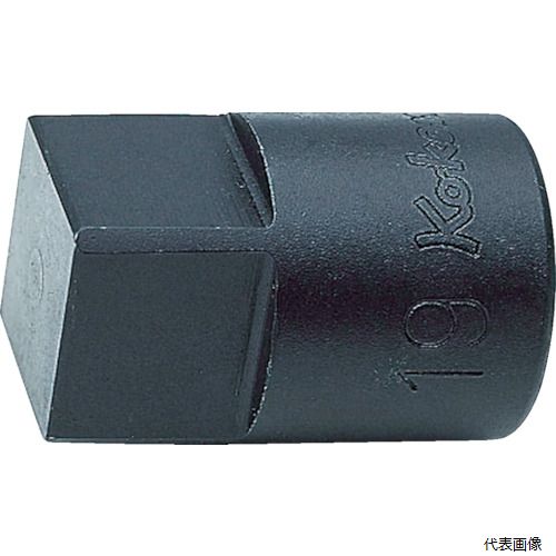 【特長】 ●ドレンプラグなどの4角凹形状を駆動可能な4角凸ソケットです。 【仕様】 ●差込角(mm)：12.7 ●対辺寸法(mm)：13.5 ●全長(mm)：32 ●対辺形状：4角 【材質／仕上】 ●クロムモリブデン鋼(SCM435) 【入...