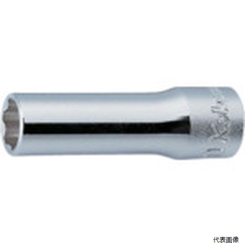 【特長】 ●E型トルクスソケットです。 【仕様】 ●差込角(mm)：9.5 ●対辺寸法(mm)：E10 ●全長(mm)：55 ●対辺(mm)：E10 ●呼びNo.：E10 【材質／仕上】 ●クロムモリブデン鋼（SCM435） 【入数】 ●1...