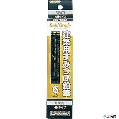 【特長】 ●純度が高く粒子の細かい世界最上級のグラファイト(黒鉛)を採用。高熱処理と適度な油分により濃く、強く滑らかな書き味に仕上げた建築用すみつけ芯です。 【用途】 ●建築用すみつけ鉛筆 ●建築用すみつけ鉛筆。 【仕様】 ●色：黒 ●タイ...