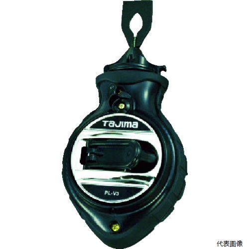 【特長】 ●一回転で3倍巻き取るはや巻仕様です。 ●1回の引き出しで3回打てる専用糸採用です。 【用途】 ●チョークによる墨付け作業に。 ●色：黒 ●糸長さ(m)：30 ●全長(mm)：180 ●線径(mm)：1 ●巻取機能：手動 ●タンク...