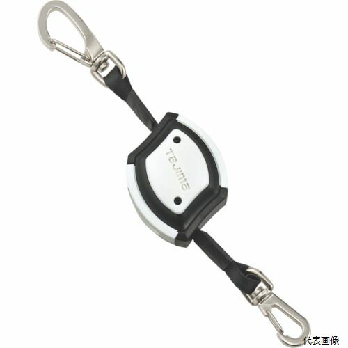 【特長】 ●自動巻き取り式で作業時にロープが弛まないため、足場などへの引っ掛かりの心配もありません。 ●作業後は完全収納して邪魔になりません。 ●本体が軽量・コンパクトで複数利用も可能です。 ●腰元への装着が簡単なナスカン仕様です。 ●本体...