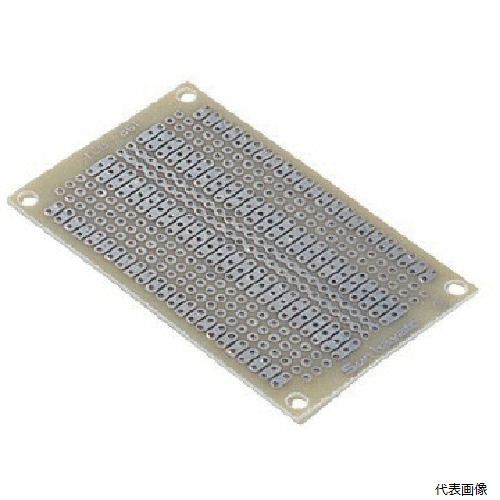 【特長】 ●試作した電子回路を実配線し、動作確認ができます。 ●電子工作や試作実験に最適です。 【用途】 ●実験や電子回路の確認に。 【仕様】 ●外形寸法(mm)幅：52 ●外形寸法(mm)奥行：75 ●外形寸法(mm)高さ：2 ●サイズ(...