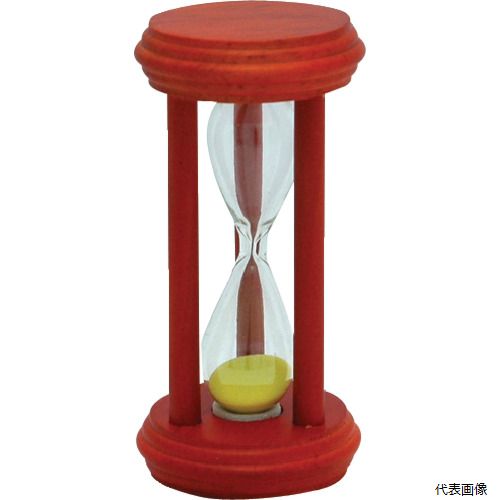 【特長】 ●作業時間の測定に便利です。 ●見やすい蛍光色です。 【用途】 ●おおよその時間を測る際に使用 【仕様】 ●最大計時：1分 ●精度：±10秒以内 【材質／仕上】 ●本体：木製、ガラス ●砂：ガラス 【注意】 ●あくまでも目安として...