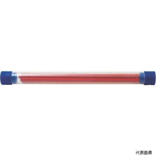 【特長】 ●替芯保護ケース入りです。 【用途】 ●鋼材、ガラス、プラスチックなどへの書き込み。 ●ノック式クレヨン用の替芯 ●色：赤 ●替芯(mm)：4.0 【材質／仕上】 ●芯：クレヨン（油性） 【セット内容／付属品】 ●4本入り 【注意...
