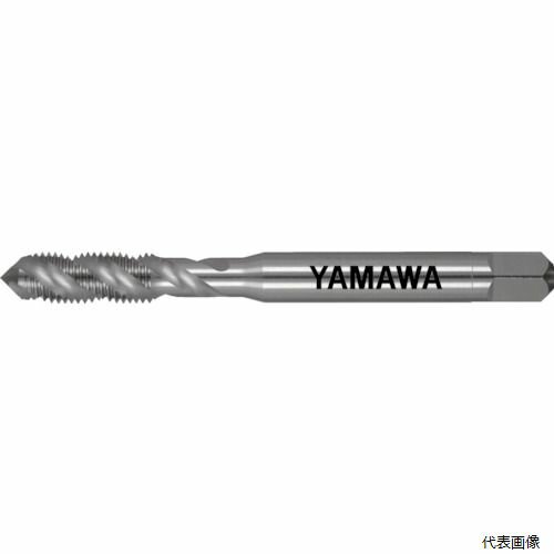 【特長】 ●溝がねじれているので小さいカール状の連続した切りくずを後方に排出し、切りくず詰まりを起こしませんので止り穴加工に最適です。 ●切れ味が良いため、特に粘い被削材やプラスチックなどのねじ立てに最適です。 ●タップが食い付き易いです。...