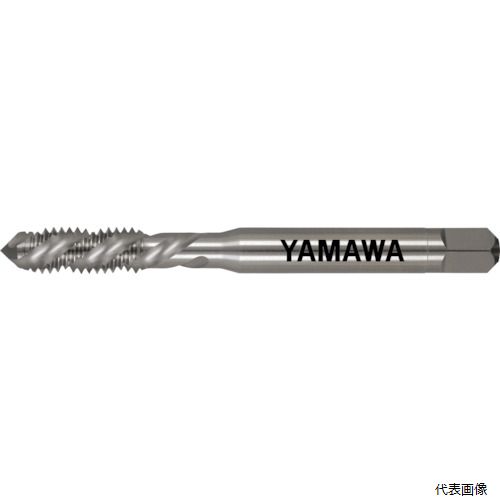 【特長】 ●左ねじの止り穴加工用スパイラルタップです。 【用途】 ●止り穴加工用。 ●被削材：中炭素鋼、高炭素鋼に。 【仕様】 ●精度：P2 ●精度表記：P級 ●呼び寸法：M4 ●ピッチ(mm)：0.7 ●ねじ長さ(mm)：11 ●全長(m...