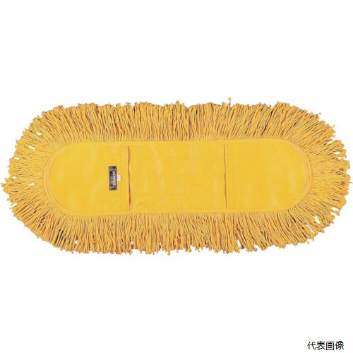【特長】 ●油性吸着剤の力で、掃く・拭く・磨くを一度にこなします。 【用途】 ●床清掃用モップ替え糸として。 ●事務所、店舗、学校、工場の床清掃に。 【仕様】 ●幅(mm)：850 ●適合本体：CL-330-060-0 ●色：黄 ●スペア ...