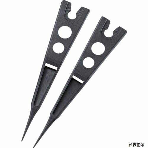 【特長】 ●P-640〜650シリーズ(P-641S-1〜645S-1)用チップ ●ESD対策仕様商品です。 【用途】 ●静電気の帯電にデリケートな電子部品、プラスチックの取り扱い。 【仕様】 ●全長(mm)：48 ●先端形状：先細型 ●先...