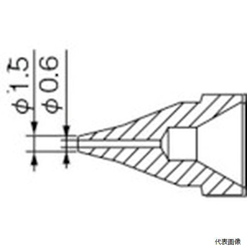 【仕様】 ●内径(mm)：0.6 ●外径(mm)：1.5 ●適用吸取器：FR-301、FR-410 【入数】 ●1本 他のサイズはこちら 在庫のない商品は検索に表示されない場合がございます　