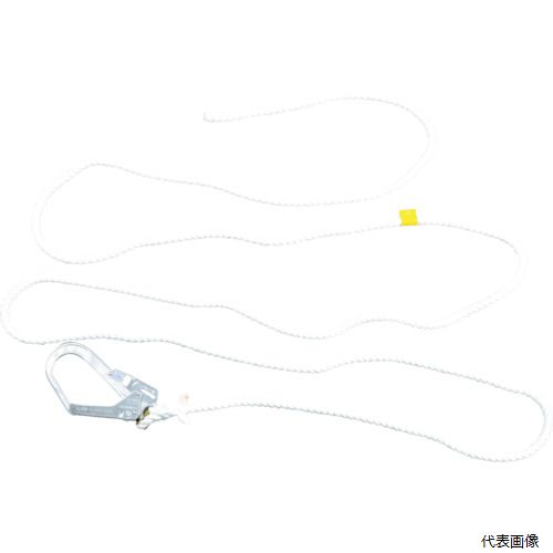 【特長】 ●介錯ロープの使用時に3m離れられるように黄色のテープで目印を付けています。 ●広口フックとロープはアイスプライスで接合しています。 ●フックとロープはアイスプライス加工で接合しています。 【用途】 ●玉掛作業時の介錯ロープとして...