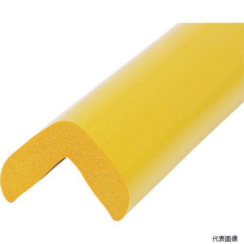 【特長】 ●ちぎれにくく、クッション性に優れた衝撃吸収材です。 【用途】 ●工事現場や工場の危険防止に。 【仕様】 ●色：イエロー ●幅(mm)：80 ●長さ(m)：0.9 ●厚さ(mm)：25 ●取付方法：貼付タイプ(両面テープ付属) 【...