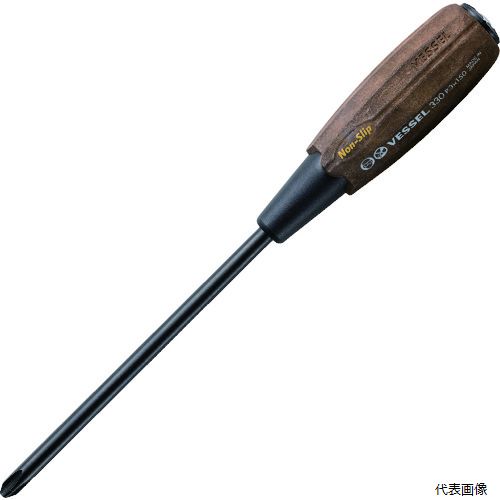 【特長】 ●軸が柄を貫通しているのでハンマーで叩いてネジを緩める使い方ができます。 ●粗い木肌が、抜群のノンスリップ効果を発揮します。 ●グリップに木粉を使用し、天然木材の手になじむ質感や肌触りを感じることができます。 ●油がついた手でも締...