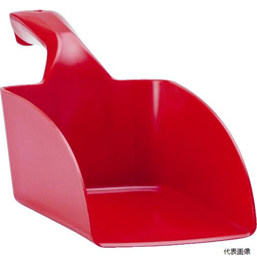 【特長】 ●軽量カラースコップです。 ●食品衛生法適合品です。 【用途】 ●粉末や氷をすくうスコップとして最適です。 【仕様】 ●色：レッド ●縦(mm)：350 ●横(mm)：105 ●高さ(mm)：75 ●耐熱温度(℃)：100 【材質...
