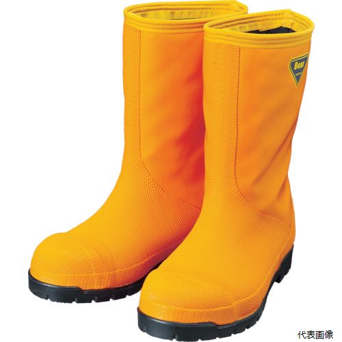 【特長】 ●-40℃に耐える超耐寒長靴です。 ●独自開発の抗菌・防臭キルティング素材「BLAXX」を採用し、保温性をアップしました。 ●かかと部を斜めカットすることにより、フォークリフトの運転が容易にできます。 ●軽量かつ屈伸性・作業性に富...
