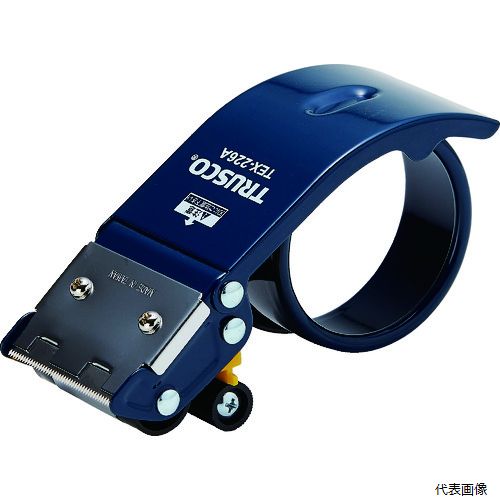 【特長】 ●カッターが鋭くOPPテープをはじめとする幅広い種類のテープに対応します。 ●OPPテープに使用できます。 【仕様】 ●最大テープ幅(mm)：50 ●最大テープ外径(mm)：115 ●紙管サイズ(インチ)：3 ●別作可否 ●3イン...