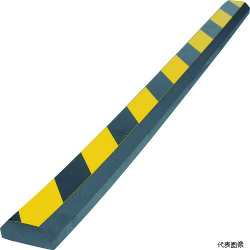 【特長】 ●ポリエチレンフォームでやわらかく、軽量です。 ●耐候性に優れています。 【用途】 ●工場内のぶつかりやすい箇所に。 ●駐車場での危険表示と自動車のスリ傷防止に。 【仕様】 ●色：イエロー/ブラック ●幅(mm)：70 ●長さ(m...