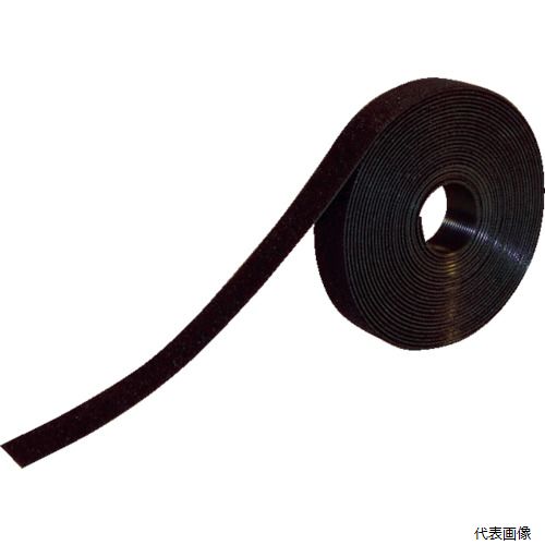 【特長】 ●片面にプラスチックフック・片面に織物ループの付いた両面タイプのマジックテープ［［R下］］です。 ●耐候性があり長期の屋外使用にも劣化しにくい素材です。 ●プラスチックフックのため、強い係合力で結束に利用できます。 ●必要に応じた...