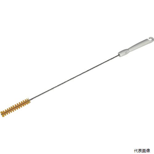 【特長】 ●カラーによる区域管理などができるHACCPに対応したブラシです。 ●配管や器材の奥の洗浄に最適です。 ●毛は抜けにくく熱に強いため、衛生管理が必要な場所での使用に適しています。 ●先端部の芯線はU字型になっており、傷つけにくい仕...