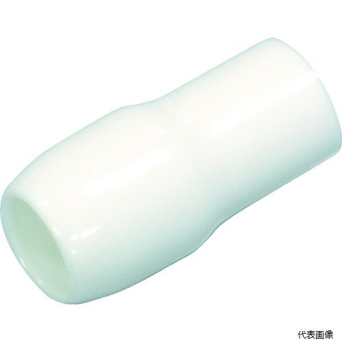 【特長】 ●ビニール電線に圧着した端子などの絶縁キャップです。 ●カラーバリエーションが6色あるため色別表示に最適です。 ●RoHS指令対応品です。 【用途】 ●端子用絶縁キャップとして。 【仕様】 ●色：白 ●全長(mm)：29 ●内寸(...