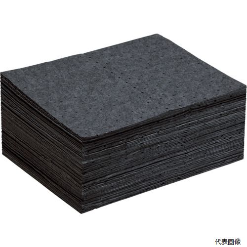 【特長】 ●重層構造に圧着されたポリプロピレンシートが優れた吸収性と高い保有性で吸収した油を保持します。 ●中央にミシン目が入っているので、好みにカットして使用できます。 ●水、油、酸、アルカリなど、様々な液体を吸収可能な万能タイプの吸着マ...