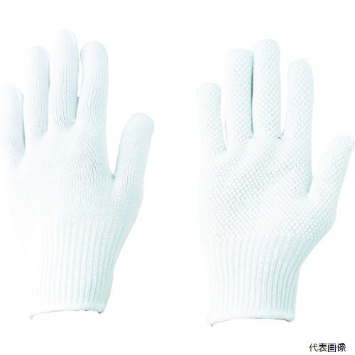 【特長】 ●吸汗性に優れる純綿手袋を使用しています。 ●塩化ビニールのすべり止め加工をしてあります。 ●より手にフィットする小指下がり構造。 ●指先の破れを抑制する補強加工。 【用途】 ●仕分け作業、梱包作業、運送作業、建築作業などに。 【...