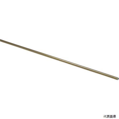 【特長】 ●加工性に優れ、金属光沢が良好です。 【用途】 ●補修・工作に。 ●機械部品・DIY・家具・建具・部品・補強材などに。 【仕様】 ●幅(mm)：4 ●長さ(mm)：995 ●厚さ(mm)：0.5 ●外径(mm)：4 ●色：真鍮色 ...
