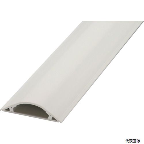 【特長】 ●荷重や衝撃に強い特殊樹脂製で強度はバツグンです。 ●カバーの傾斜がなだらかなフラットタイプで、台車の通過がスムーズでつまづきを防止します。 ●配線時にケーブルが飛び出しにくい形状です。 ●豊富なサイズと色をラインナップ。様々なシ...