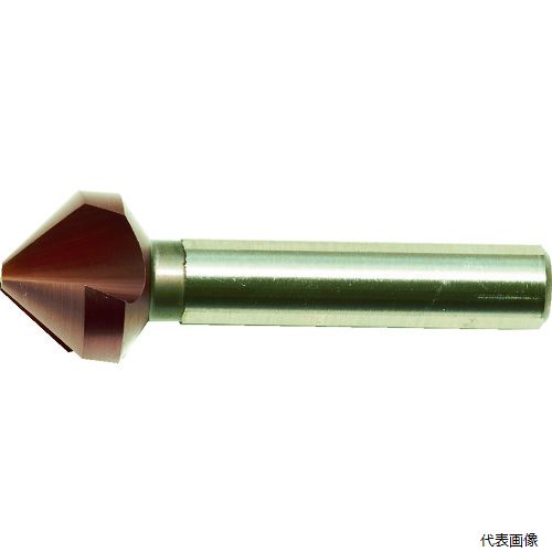 【特長】 ●高速切削が可能で、皿座ぐり、バリ取り、面取りと幅広く加工でき、美しい仕上がり面が得られます。 ●ハイスシリーズ、超硬シリーズがあります。 ●複合多層コーティング(Vコーティング)を採用し、より高い硬度が得られ、高速化、長寿命化に...