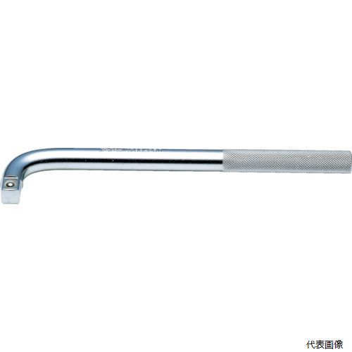 【特長】 ●ダイレクトな使用感と高いトルク伝達を発揮するL型ハンドルです。 【仕様】 ●差込角(mm)：12.7 ●全長(mm)：450 【材質／仕上】 ●クロムモリブデン鋼(SCM435) 【入数】 ●1個 他のサイズはこちら 在庫のない...