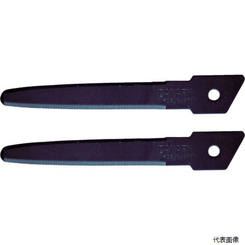 【特長】 ●スライドダンちゃんの専用替刃へフッ素コーティングを施しました。 【仕様】 ●全長(mm)：115 ●刃長(mm)：75 ●刃厚(mm)：1 ●タイプ：フッ素コート刃 ●幅(mm)：18 ●奥行(mm)：18 ●適合本体：DC-2...