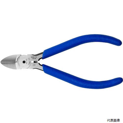 【特長】 ●緻密で繊細な作業に最適です。 ●プラスチック専用の薄刃です。 【用途】 ●プラモデルのゲートやデグスの切断に。 【仕様】 ●全長(mm)：117 ●刃表面形状：セミフラッシュ刃 ●切断能力(mm)プラスチック：φ5.0 ●切断能...