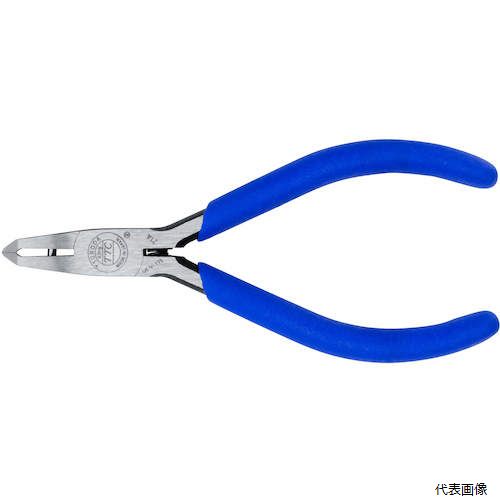 【特長】 ●細い刃が先端に付いているので、エッチングパーツや小さい部品の切り出しに最適です。 【仕様】 ●全長(mm)：114 ●刃表面形状：フラット刃 ●切断能力(mm)プラスチック：φ2.0 ●切断能力(mm)銅線：φ1.2 ●フラット...