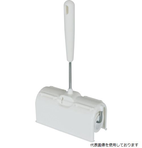 【特長】 ●本体とカバーが一体式だからサッと使えてサッと収納できる自立型の粘着ローラーです。 【用途】 ●カーペット用ローラー ●幅(mm)：170 ●長さ(mm)：310 ●テープサイズ：160mm幅×80周 【材質／仕上】 ●カバー：ポ...