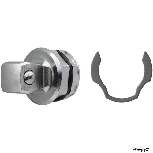【特長】 ●市販のソケットが使用できます。 ●オフセットアダプター専用アダプターです。 【用途】 ●専用アダプターに市販のソケットを装着して狭い所でのボルト・ナット回しに。 【仕様】 ●全長(mm)：30 ●差込角(mm)：12.7 【材質...