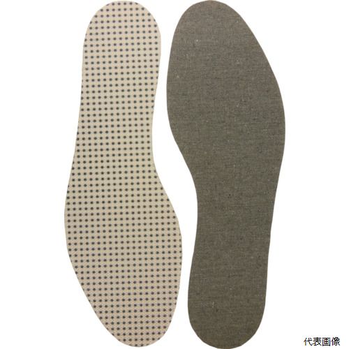 【特長】 ●高密度・高強度のポリエステル繊維を積層構造にし、JIST8101「耐踏抜き性能P（1100N以上）」を実現しました。 【用途】 ●解体作業現場など踏抜き事故から足もとを守ります。 ●万一の災害時の防災備蓄用品としてオフィス、学校...