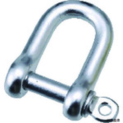 【特長】 ●軽量でカラフルです。 【用途】 ●連結金具。 ●アクセサリーとして。 【仕様】 ●色：シルバー ●ねじ径：M8 ●使用荷重(kN)：0.69 ●B(mm)：16 ●D(mm)：8 ●L(mm)：32 ●d(mm)：16 【材質／...