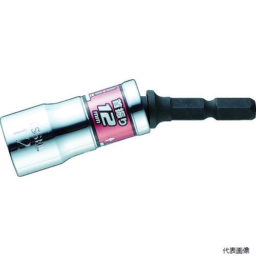 【特長】 ●ソケット部を押し込むと固定し、引き出すと15°の角度で自在になります。 ●面接触型12角でナットに差し込みやすいです。 ●より狭い箇所のソケット作業に最適な「首振りショート」ソケットです。 ●電動インパクトドライバーが入りにくい...