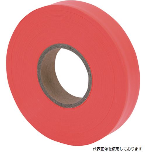 【特長】 ●コンパクトサイズの15mm幅で持ち運びに便利です。 ●巾が15mmなので、大量にご使用の際にもかさばりません。 ●蛍光色なので現場で目立ちます。 【用途】 ●目印として。 ●色：蛍光オレンジ ●幅(mm)：15 ●長さ(m)：5...