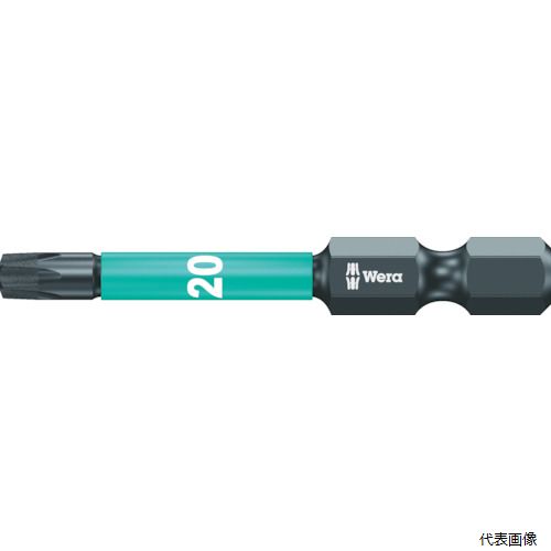 【特長】 ●インパクトドライバー用の強靭なビットです。 ●別売のインパクタービットホルダ(057675、057676)と一緒に使用することでさらに寿命が伸び、コスト削減に貢献します。(トライトーション効果) 【仕様】 ●刃先：T20 ●全長...