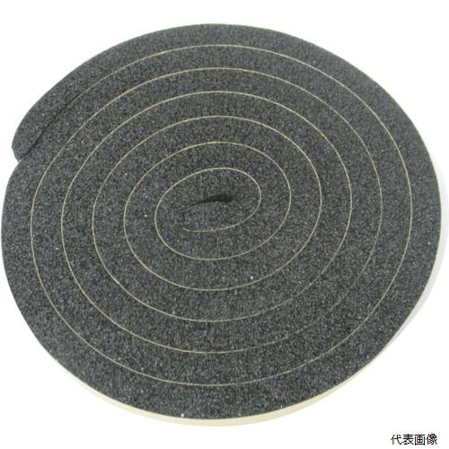 【特長】 ●汎用ゴムの中で最も耐久性・耐候性に優れたEPDM発泡体に粘着シートをつけた高機能シール材なので、長期にわたって安定した効果を発揮します。 【用途】 ●エアコン・空気清浄機の防水・気密・防音・断熱に。 【仕様】 ●色：ブラック ●...