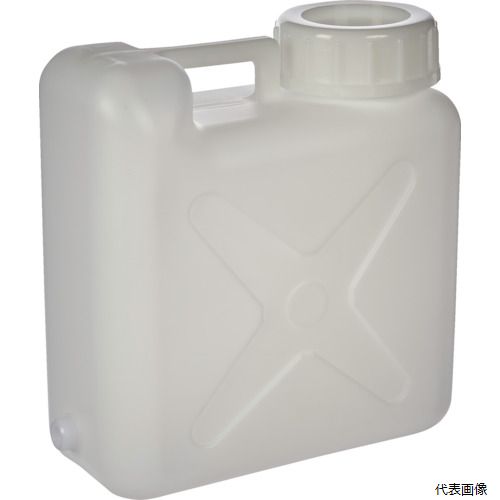 【特長】 ●主に液体の保存にボールコックを取付できるソケットがついた容器です。 ●RC3/8サイズのボールコックを取付できるようソケットがついた容器です。 ●高品質のポリエチレン容器です。 ●使用条件に合わせた3/8サイズのコックを選択でき...