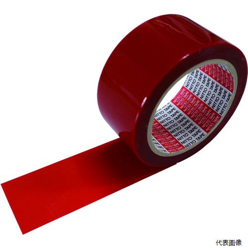 【特長】 ●強度と粘着力に優れた着色OPPテープです。 【用途】 ●包装用テープ。 【仕様】 ●色：レッド ●幅(mm)：50 ●長さ(m)：50 ●厚さ(mm)：0.07 ●粘着力(N/10mm)：2.9 ●引張強度(N/10mm)：48...